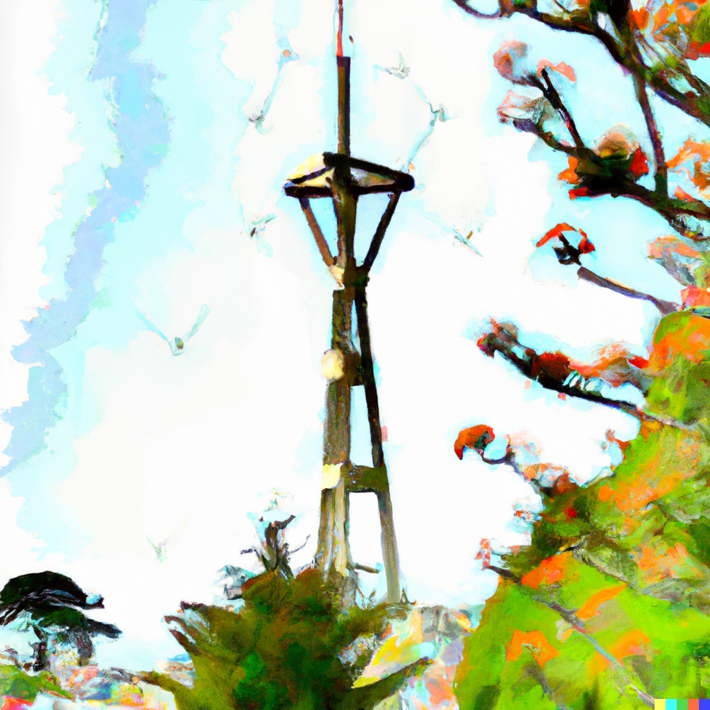 AI generated Sutro Tower | mdoeff